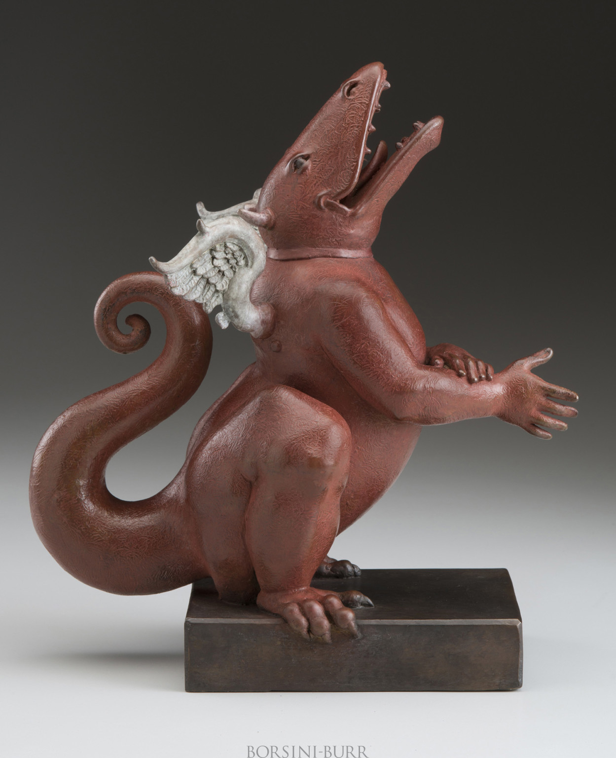 Dragon “Laughing Dragon” by Michael Parkes - Bronze Sculptures