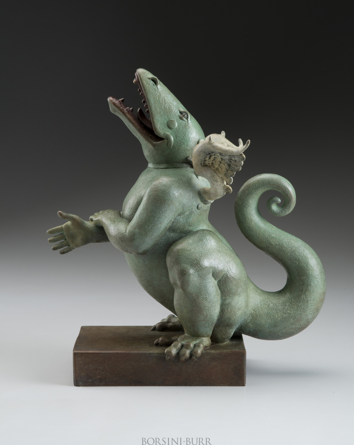 Dragon “Laughing Dragon” by Michael Parkes - Bronze Sculptures